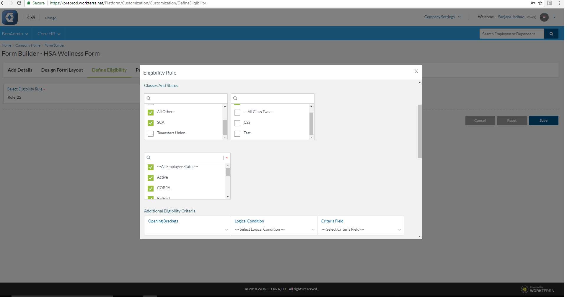 Wb 1012 Css Server Encountered Internal Error When Accessing A Form In Workterra Workterra Jira